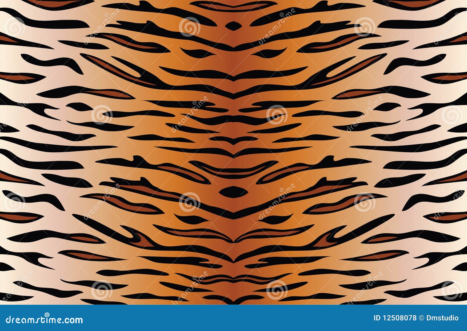 Tiger Skin Pattern Vector Illustration Over India Map Silhouette ...