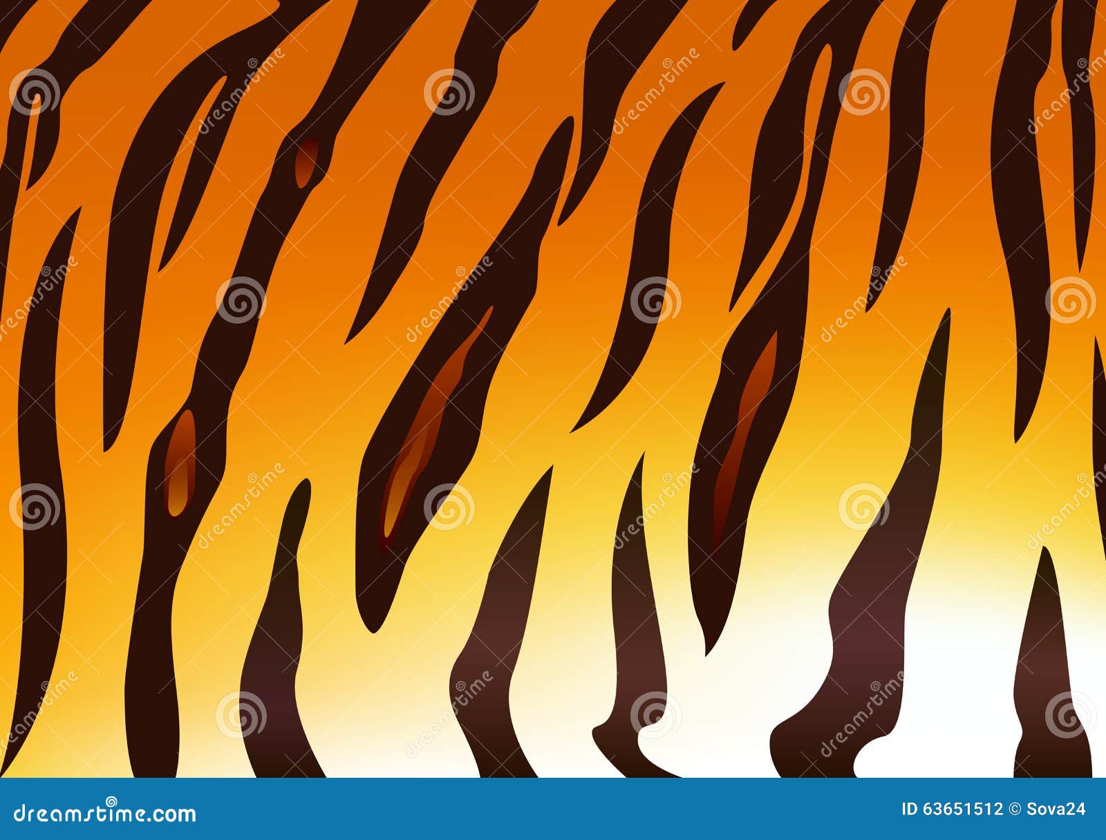 Tiger Skins Texture Background Vector Illustration | CartoonDealer.com ...