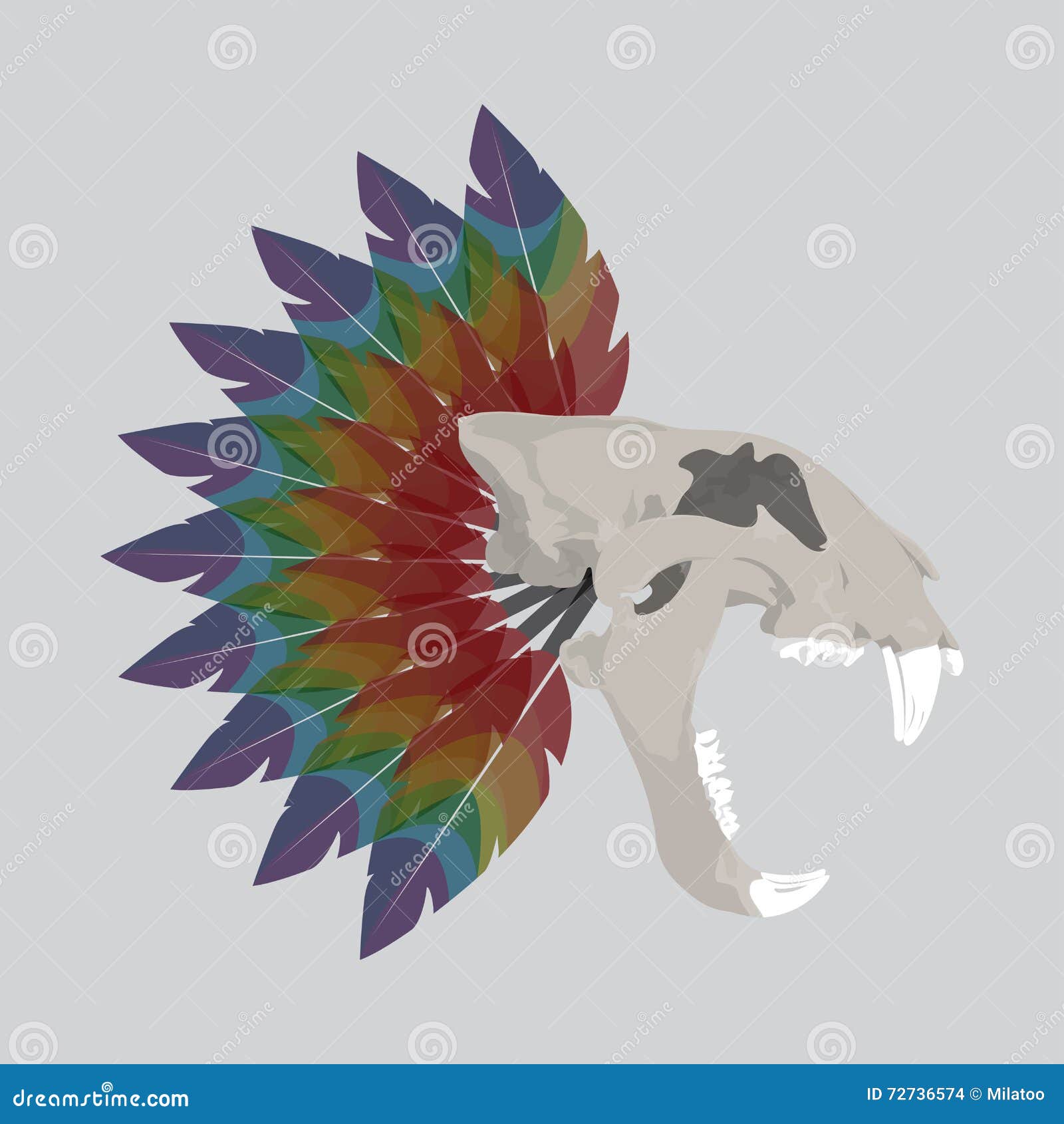 Dead Tiger Laying Down On White Background Royalty-Free Stock ...