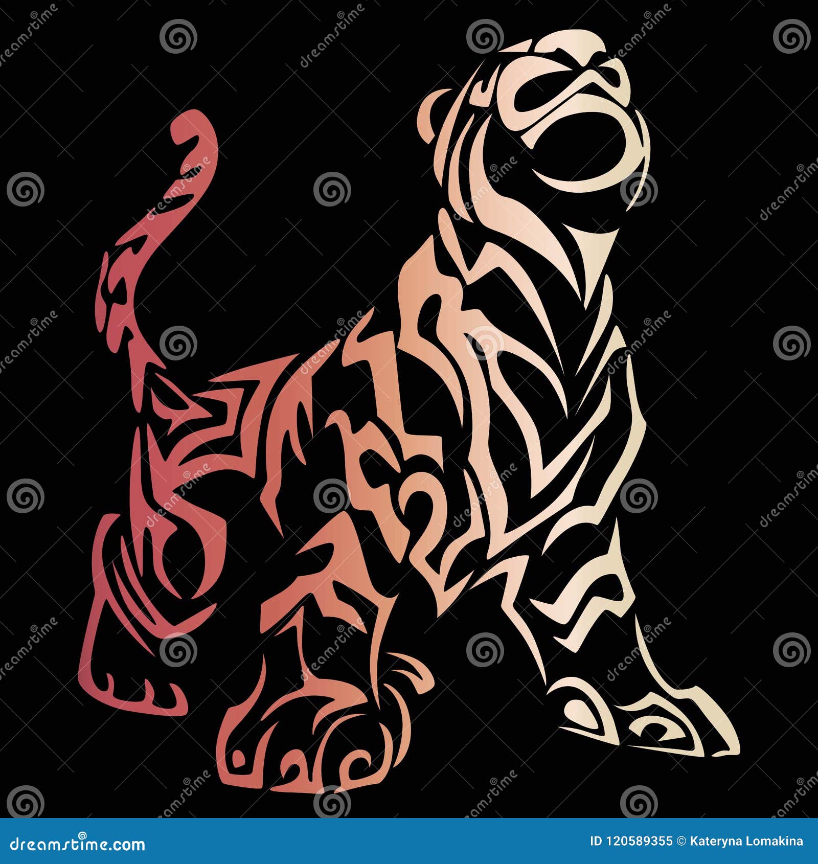 Tiger Stencil Stock Image | CartoonDealer.com #35174119 Tiger Stencil Stock Image | CartoonDealer.com #35174119