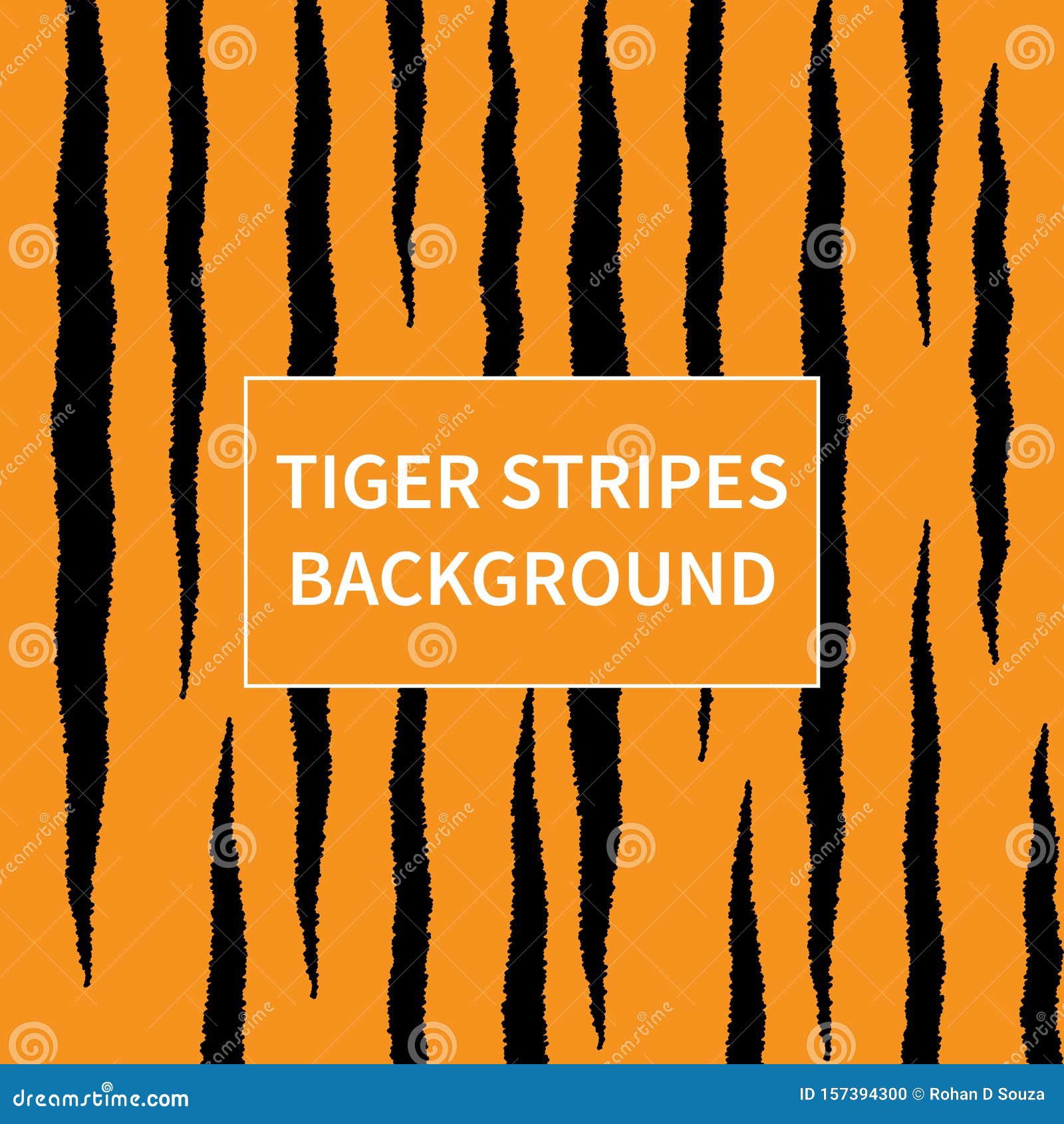 Tiger Stripes Pattern Background Stock Illustration - Illustration of ...