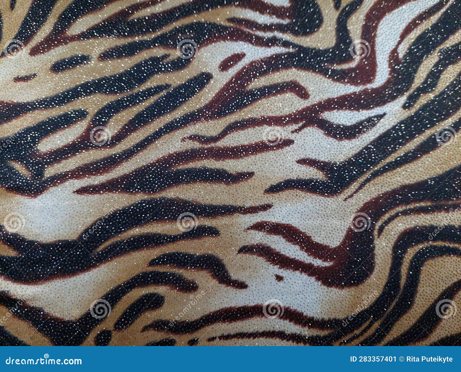 Tiger Stripes Pattern Fabric Stock Image - Image of pattern, fabric ...