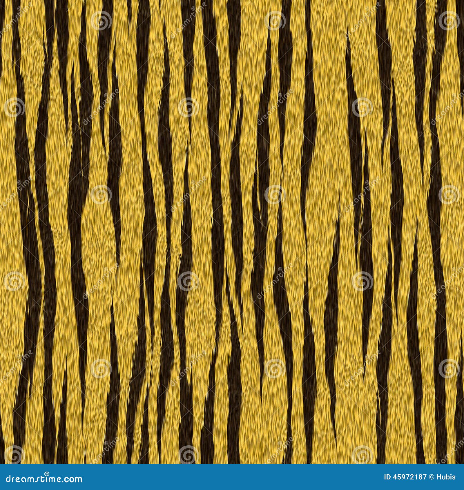 Tiger Stripes Skin Seamless Pattern Stock Illustration - Illustration ...