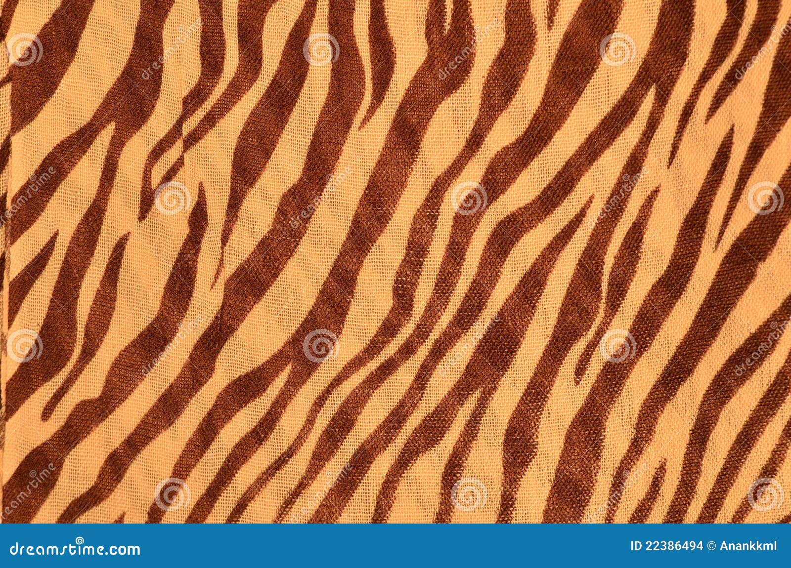 Tiger style fabric stock photo. Image of cotton, pattern - 22386494