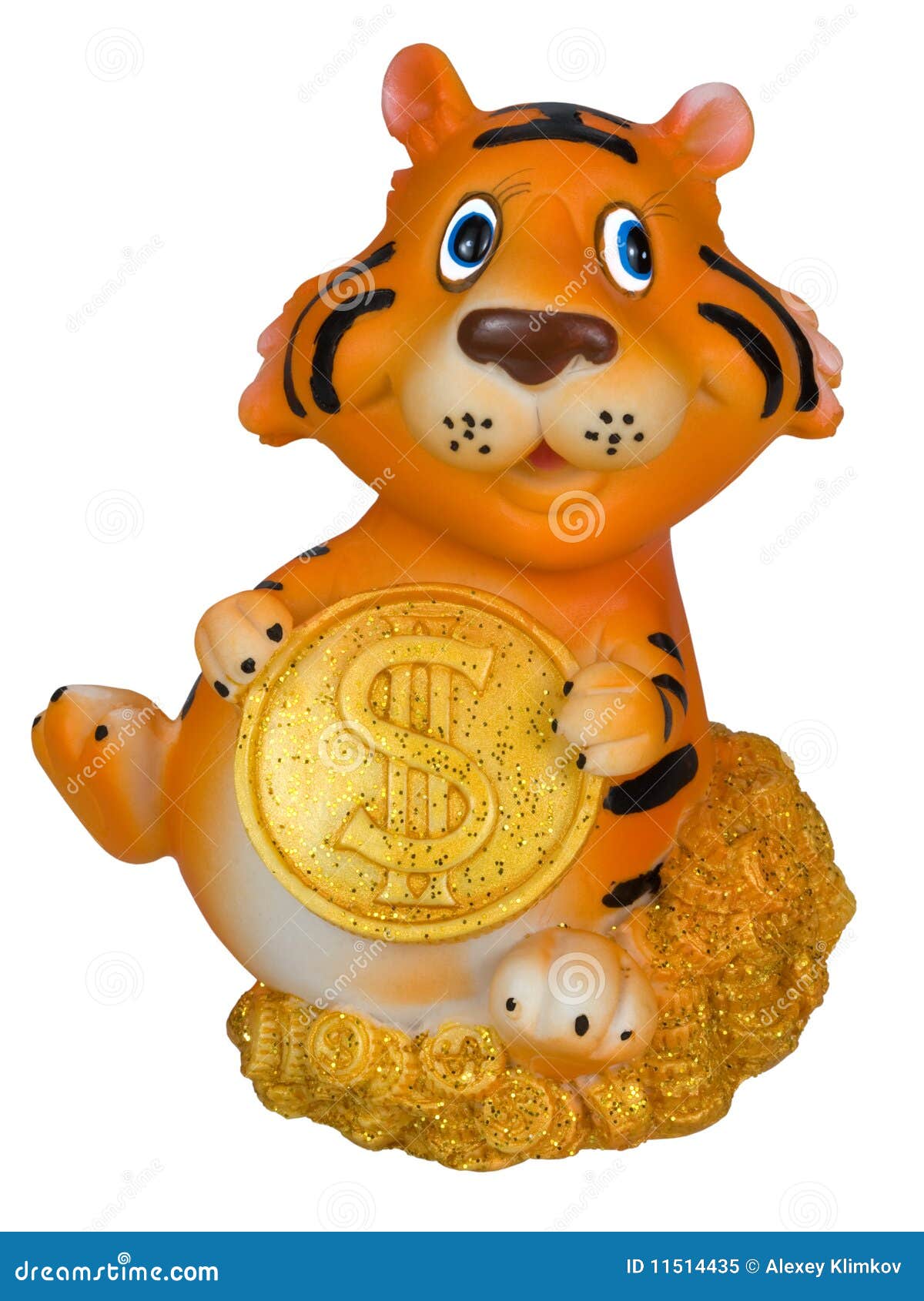 Tiger, a symbol of 2010. stock image. Image of close - 11514435