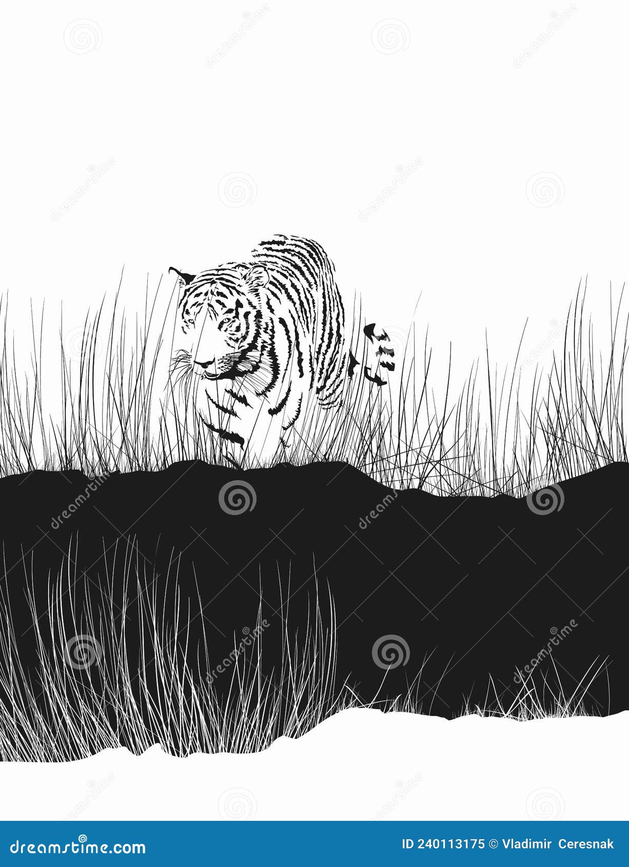 Tall Grass And Weeds Realistic Oil Portraits In Prairiecore Style Stock ...