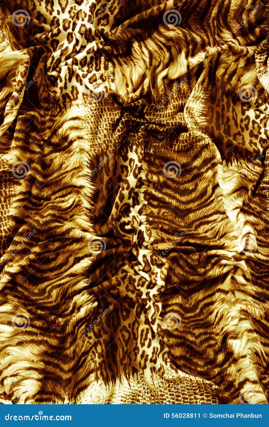 Tiger Textile Piece of Clothes Stock Image - Image of stripes, closeup ...
