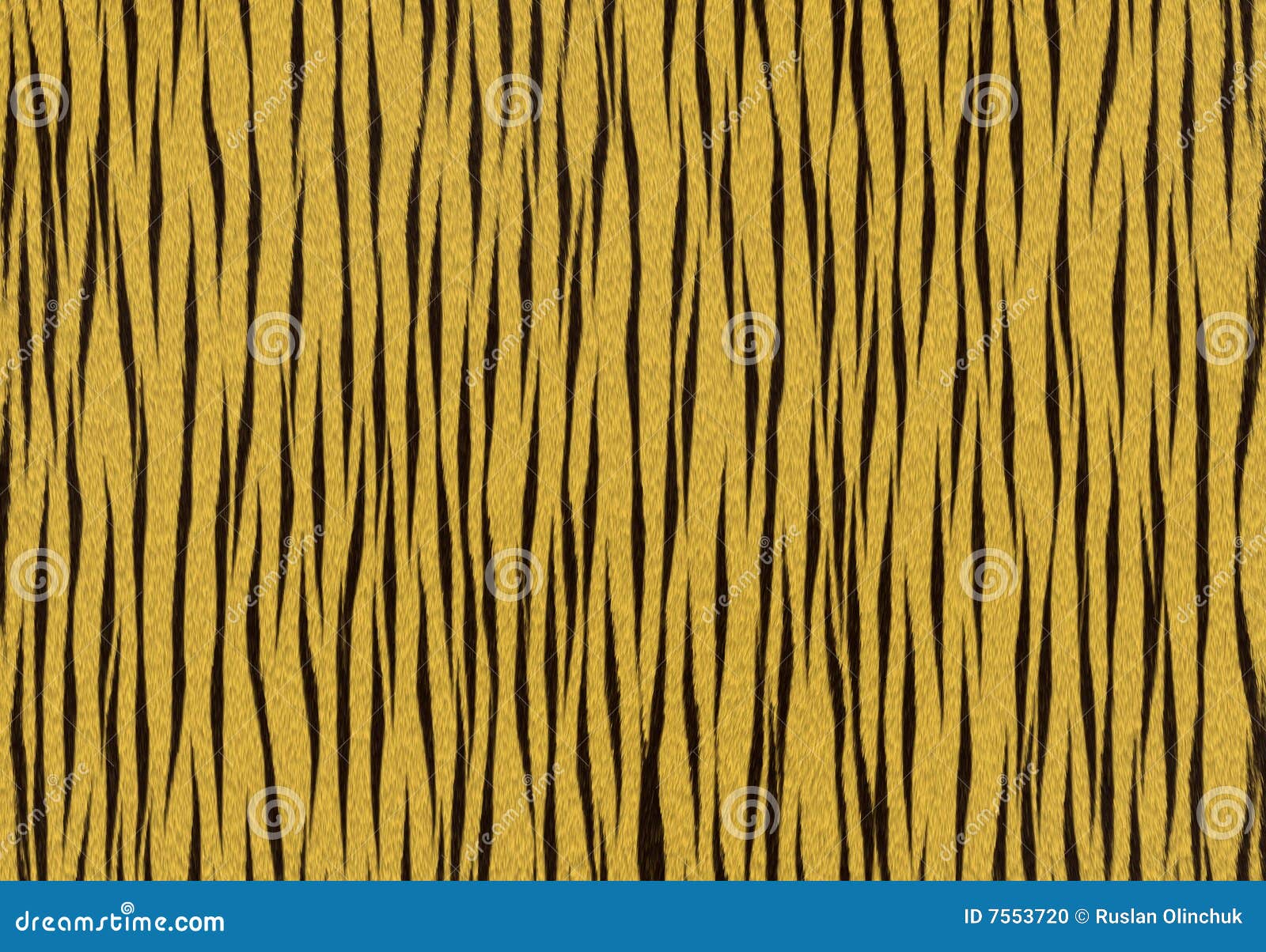 Tiger Texture Seamless Animal Pattern Background Vector Illustration ...