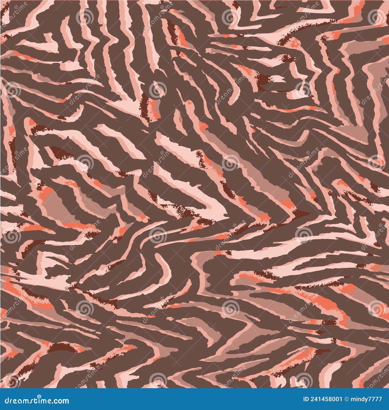 Tiger Texture Pattern Design Vector. Stock Vector - Illustration of ...