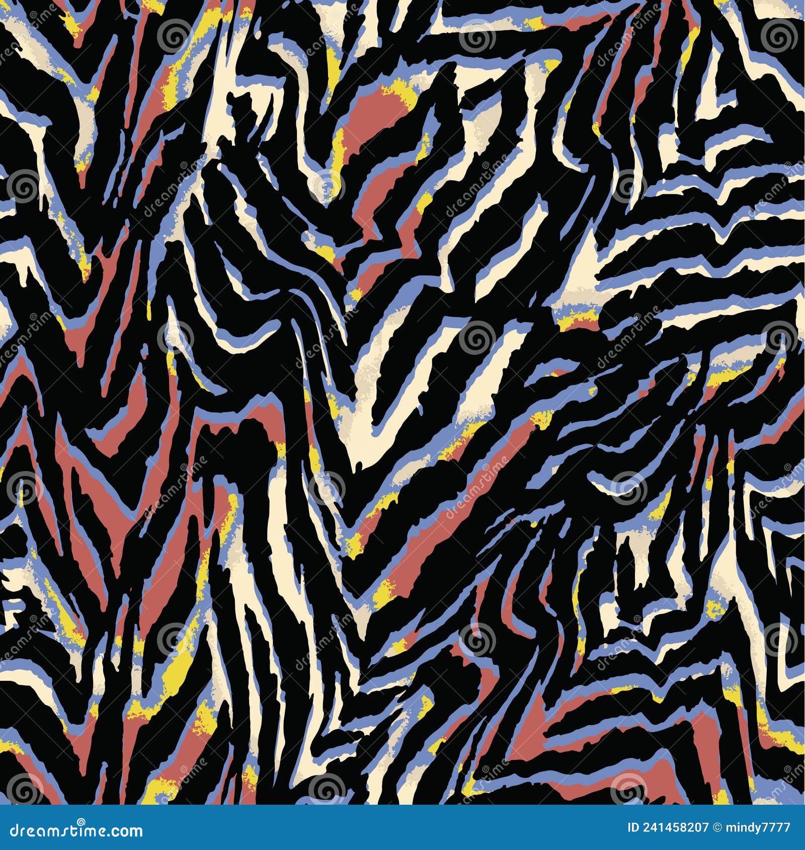 Tiger Texture Pattern Design Vector. Stock Vector - Illustration of ...