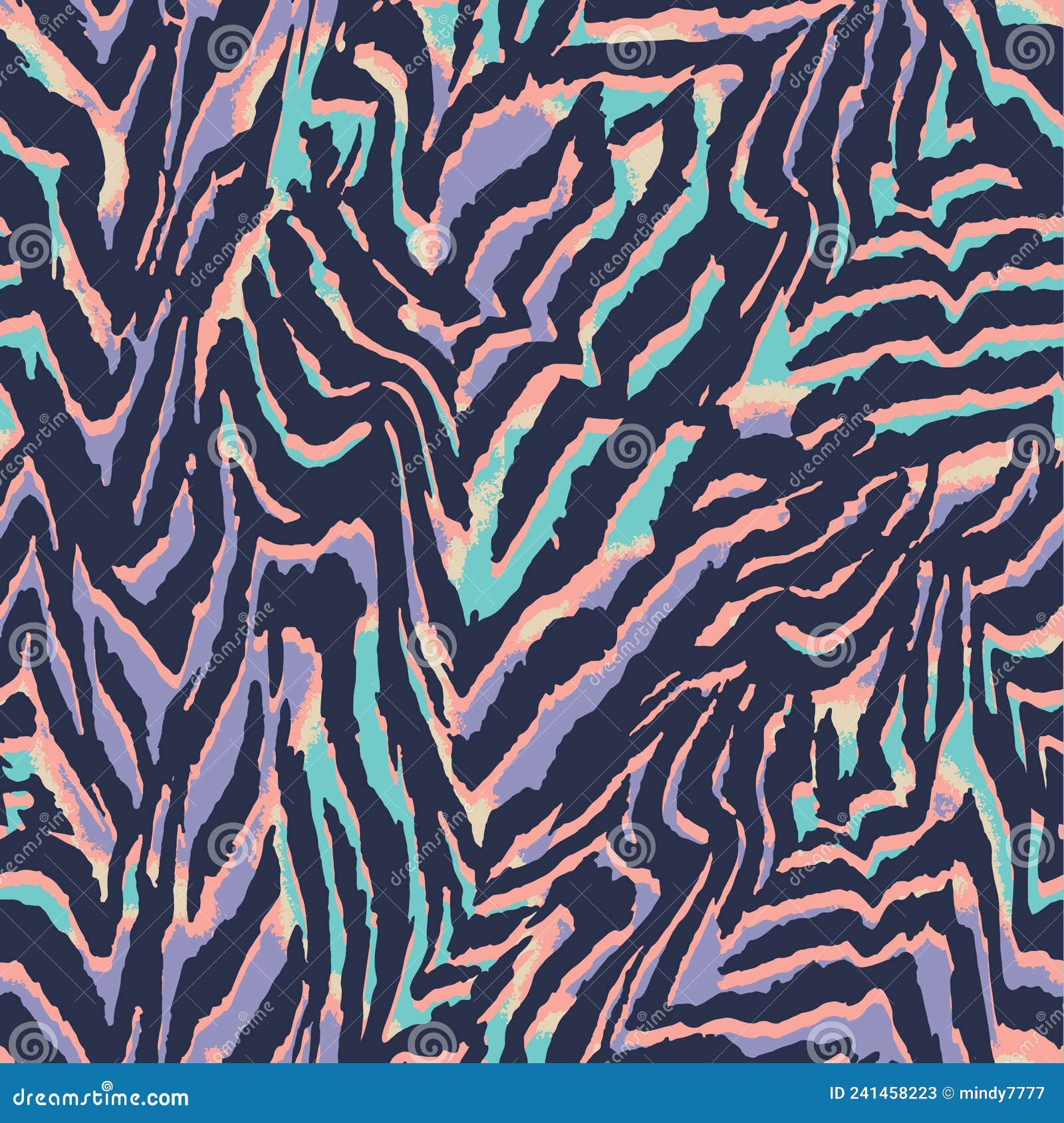 Tiger Texture Pattern Design Vector. Stock Vector - Illustration of ...