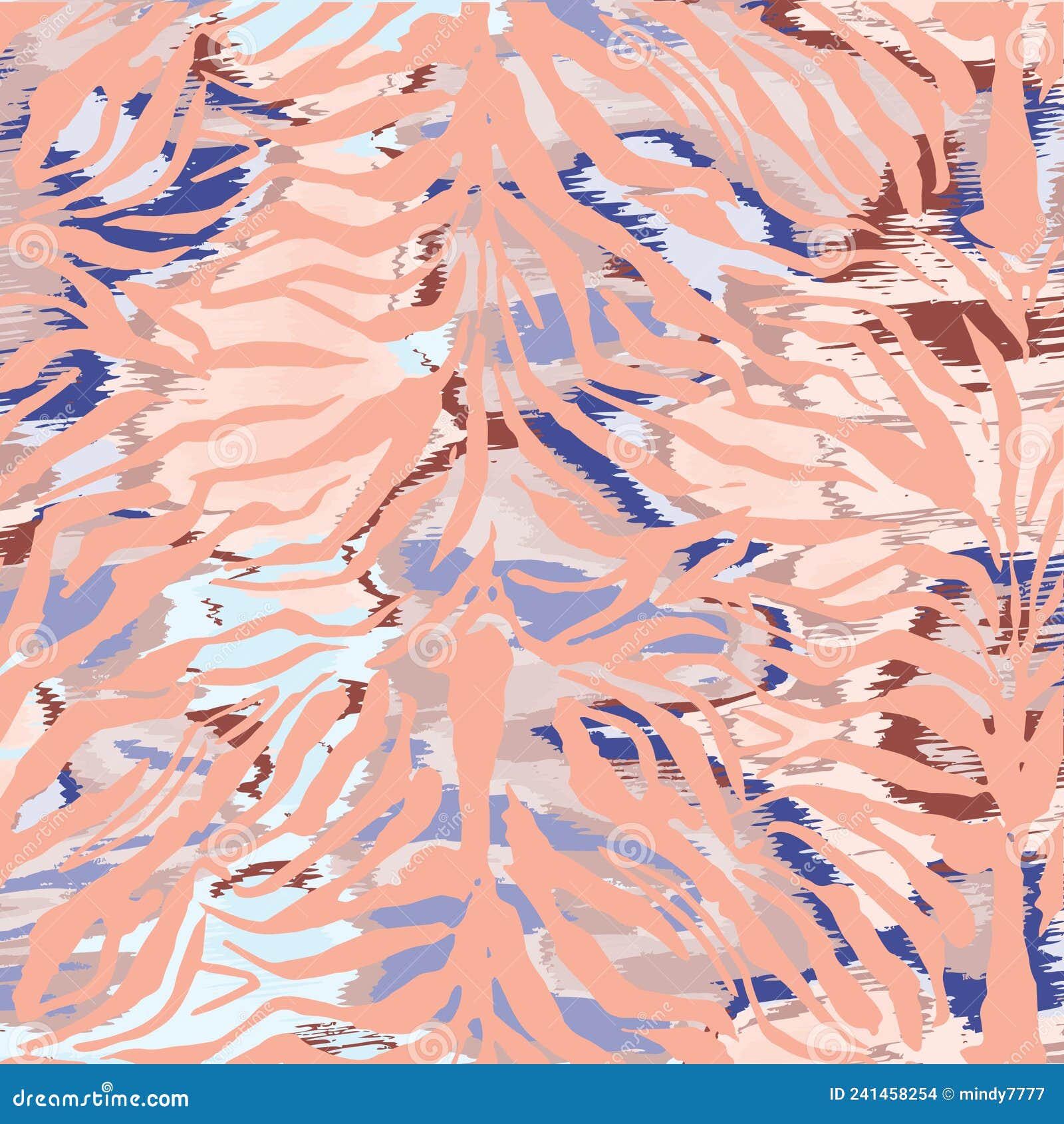 Tiger Texture Pattern Design Vector. Stock Vector - Illustration of ...