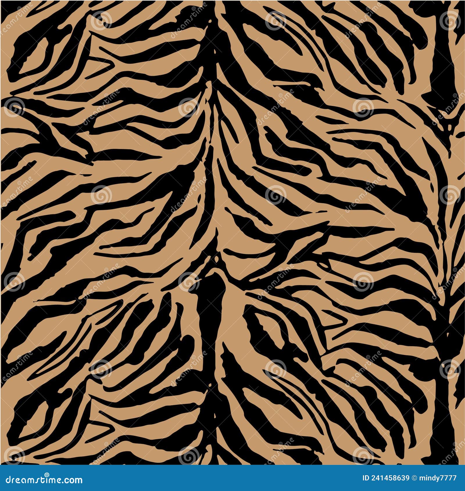 Tiger Texture Pattern Design Vector. Stock Vector - Illustration of ...