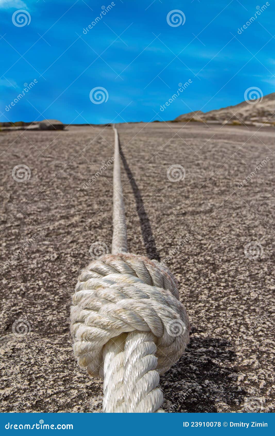 Tight Knot On The Old Rope. Royalty-Free Stock Image | CartoonDealer ...