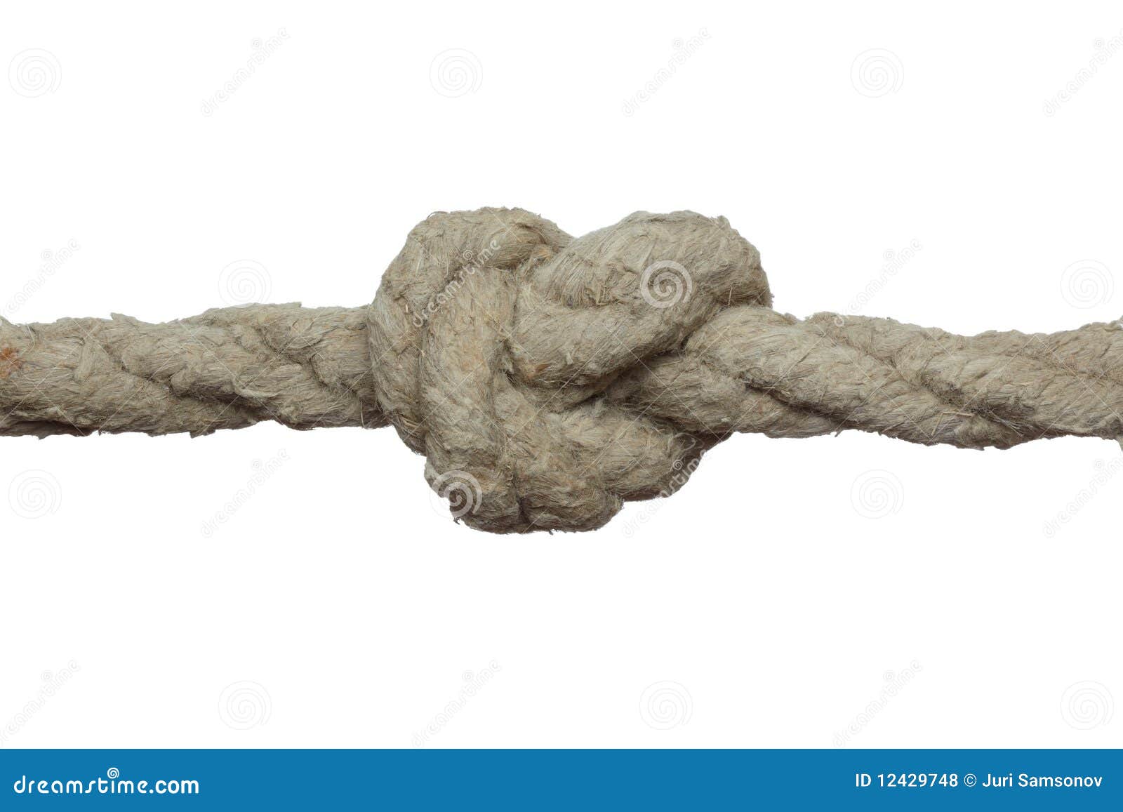 Tight Knot On The Old Rope. Royalty-Free Stock Image | CartoonDealer ...