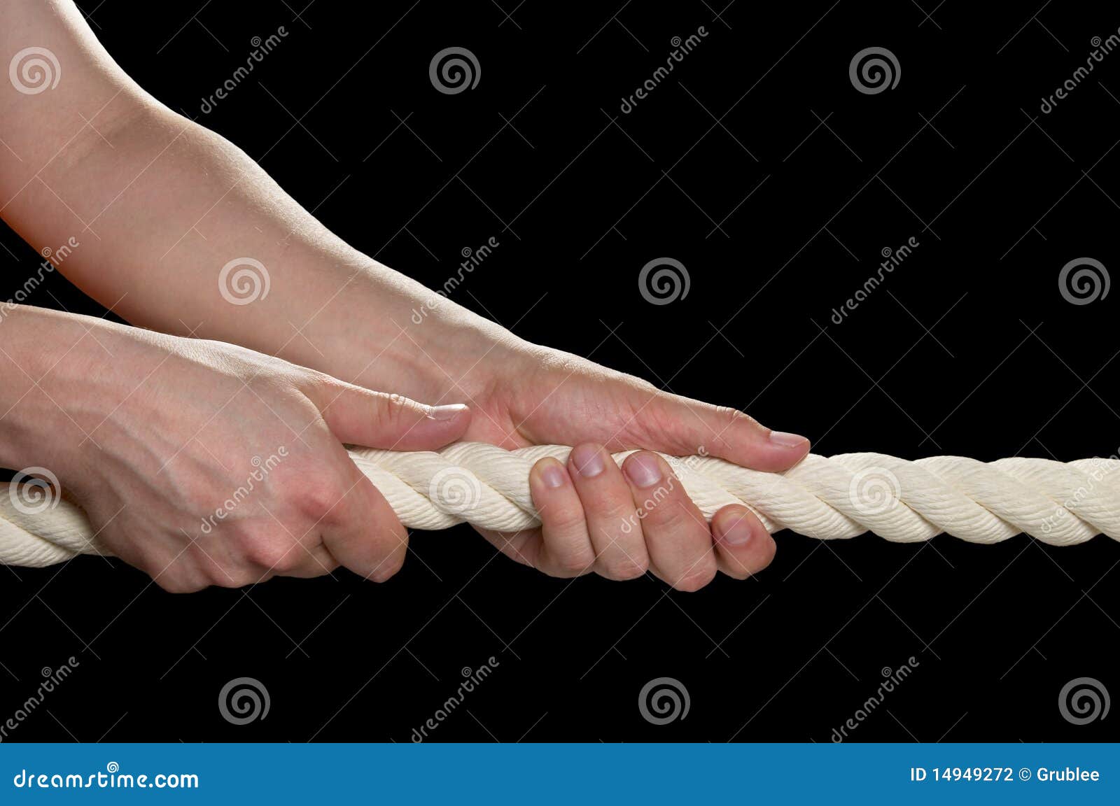 Tight Rope To Pole Royalty-Free Stock Photo | CartoonDealer.com #66741933