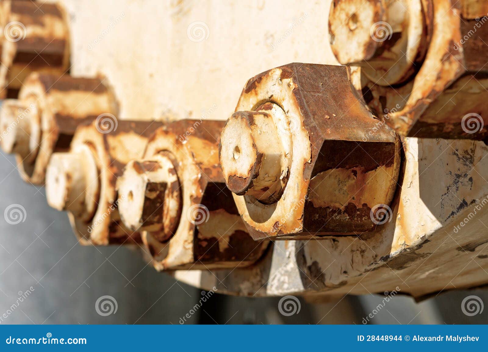 Tightly Sealed Inspection Plate Stock Photo - Image of steel, plate ...