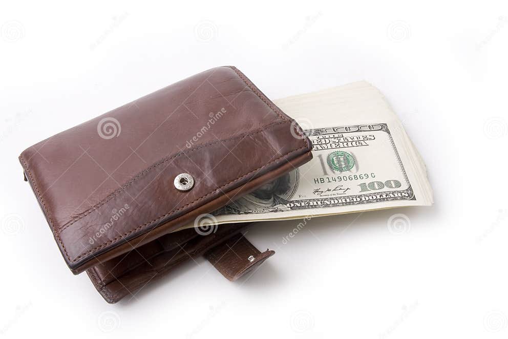 Tightly-stuffed purse stock photo. Image of depository - 10388032