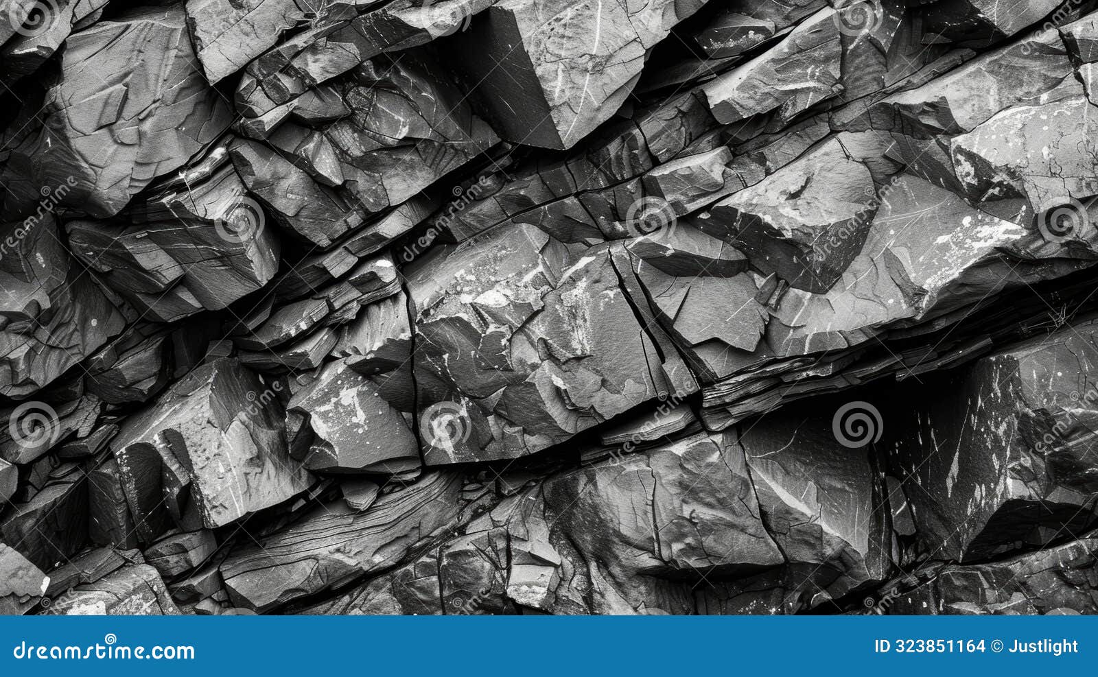 A Tightlypacked of Bumpy Weathered Rocks Appearing almost Like a ...