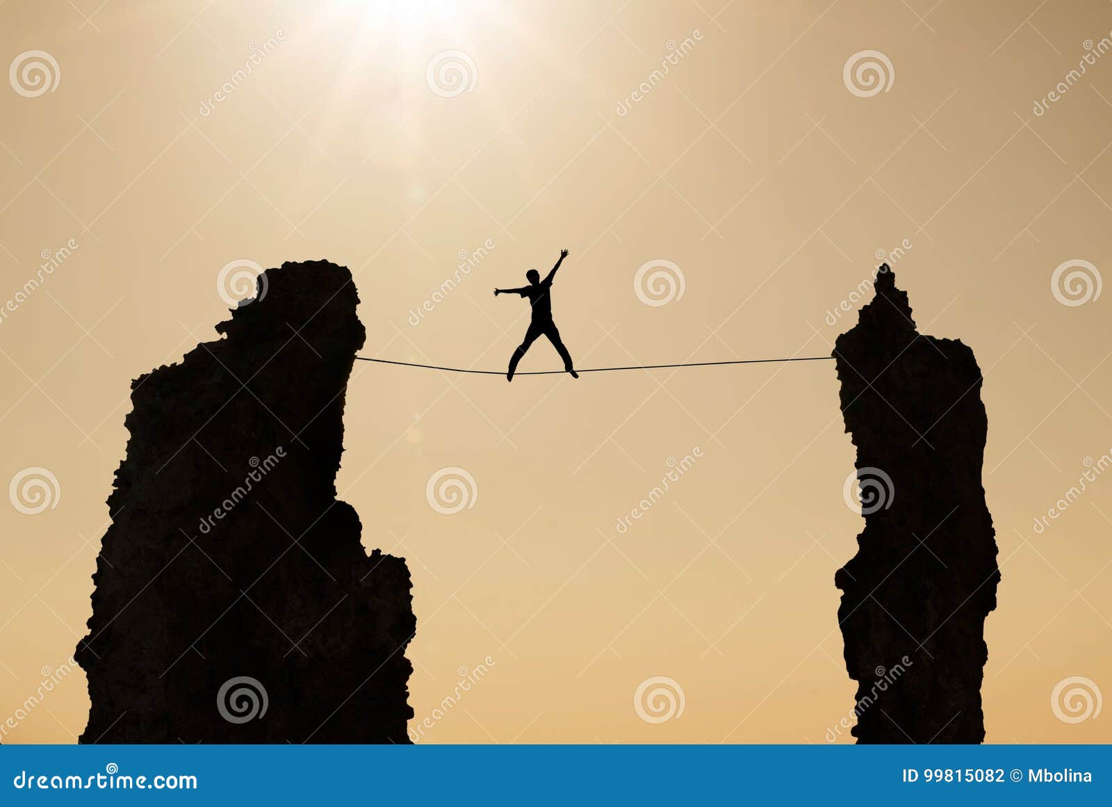Highline Walker Over Bright Sky Background Stock Photo - Image of ... Highline Walker Over Bright Sky Background Stock Photo - Image of ...