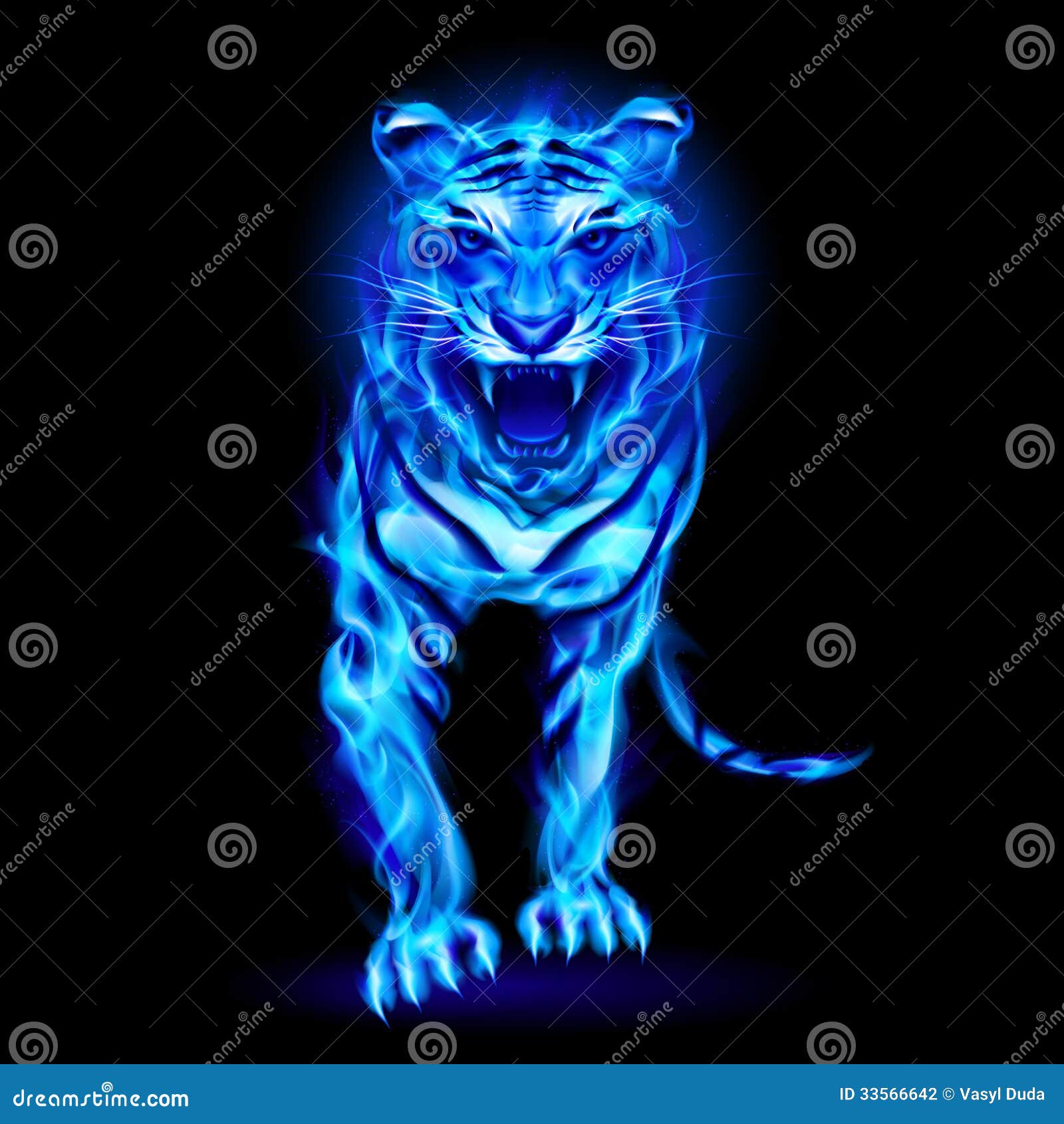 Tigre Bleu