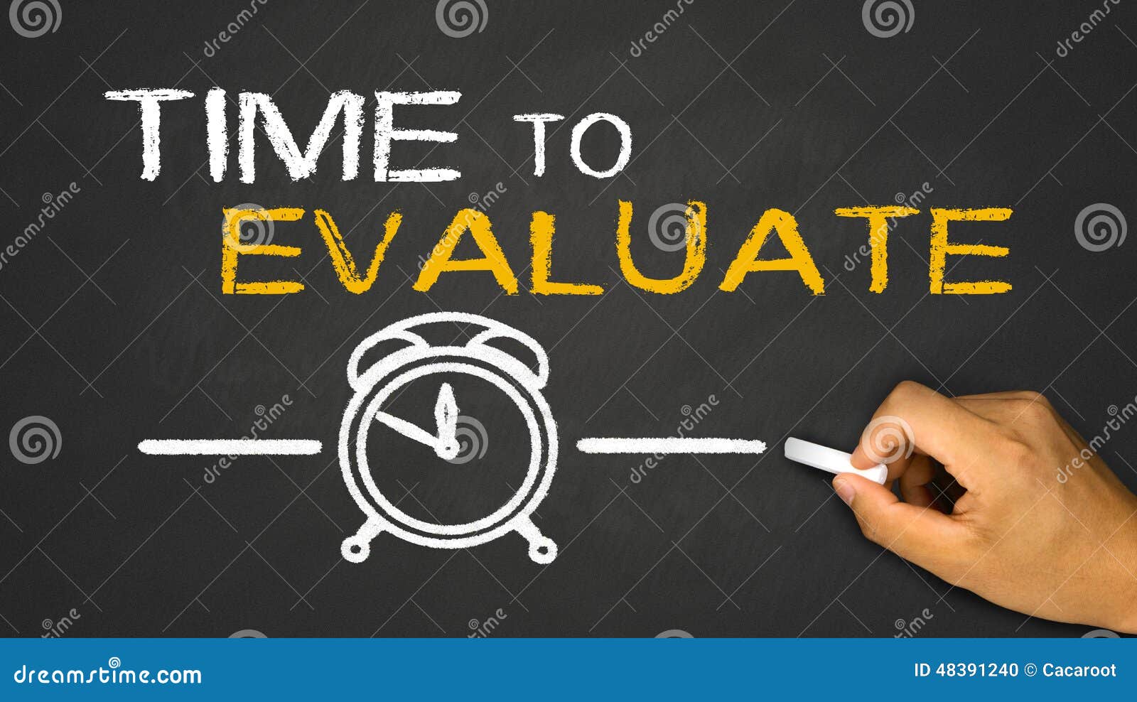 Tijd te evalueren stock foto. Image of studie, zaken - 48391240