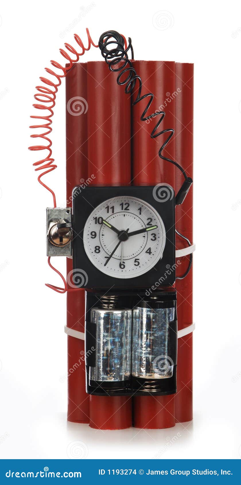 Tijdbom stock foto. Image of ontploffen, doden, vernietig - 1193274