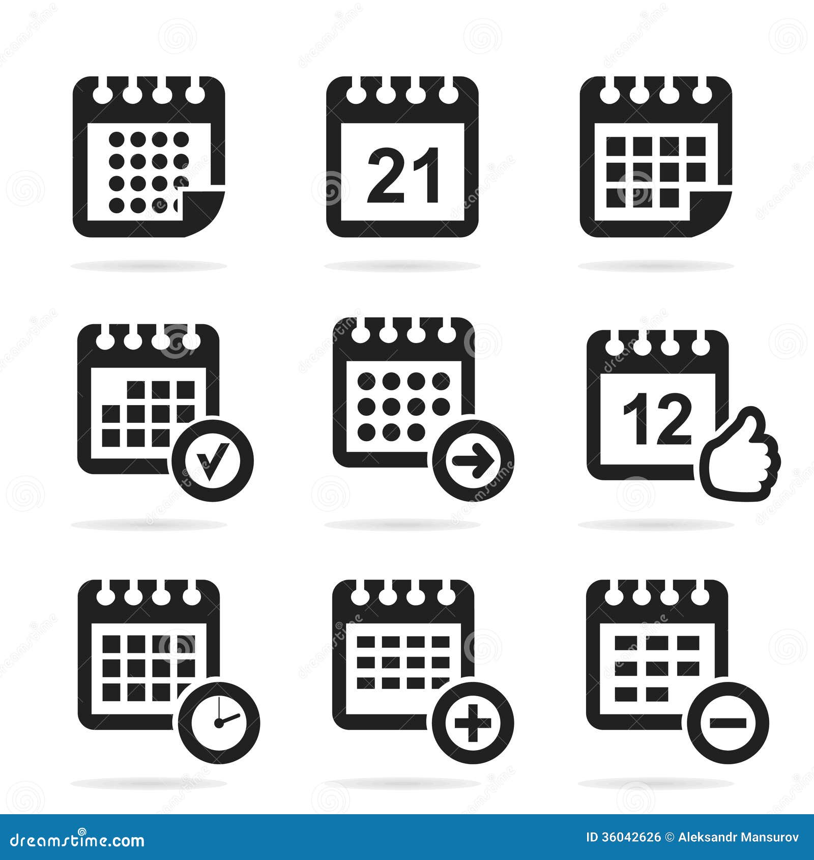 Tijdschema een pictogram vector illustratie. Illustration of ...