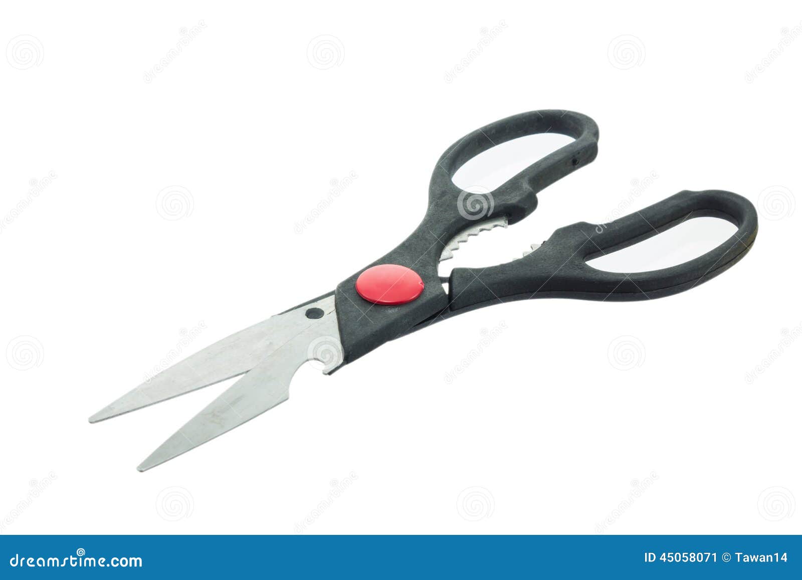 Tijeras Negras Aisladas En Blanco Imagen de archivo - Imagen de tijera ...