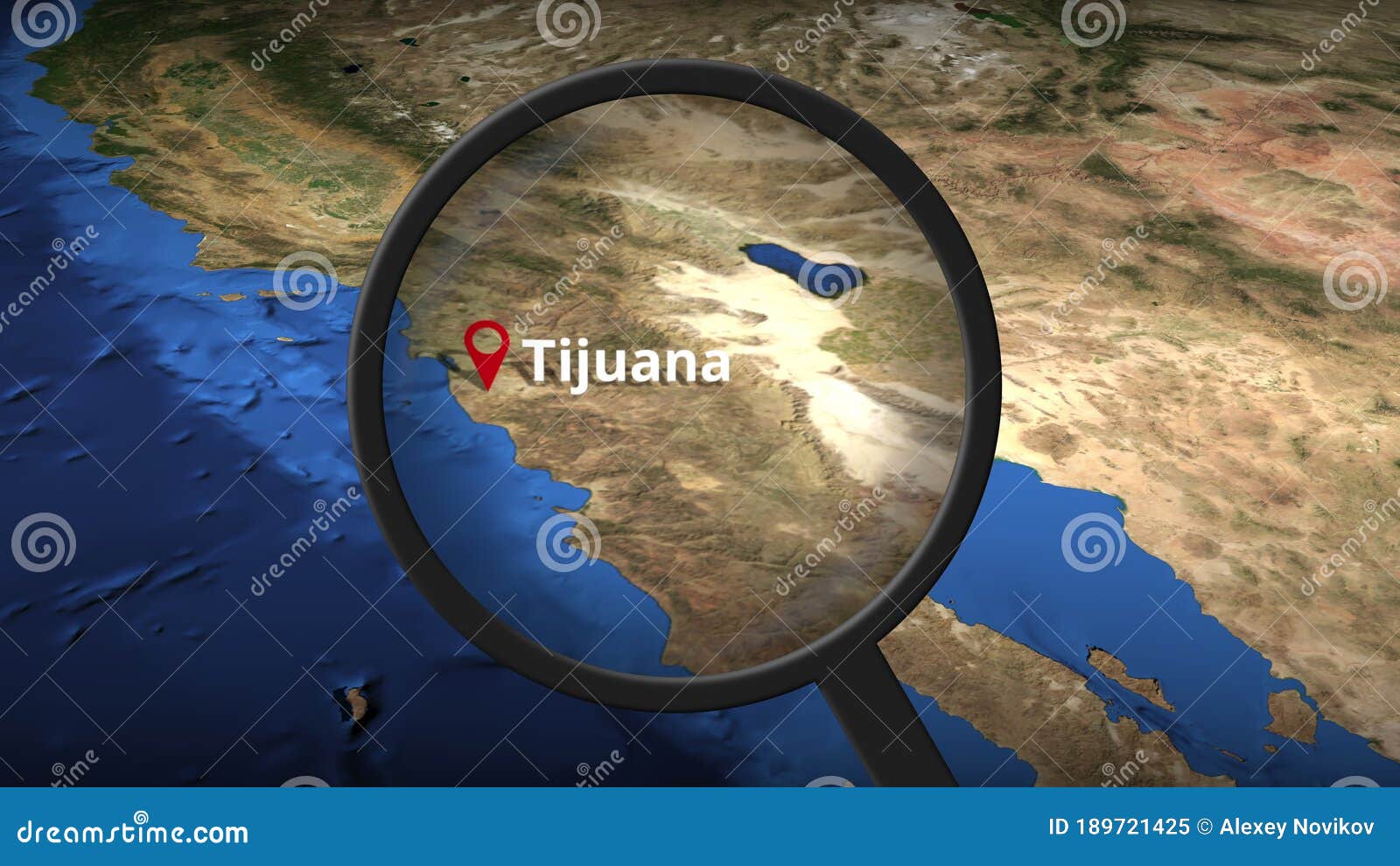 Tijuana City Skyline, Mexico Vector Illustration | CartoonDealer.com ...