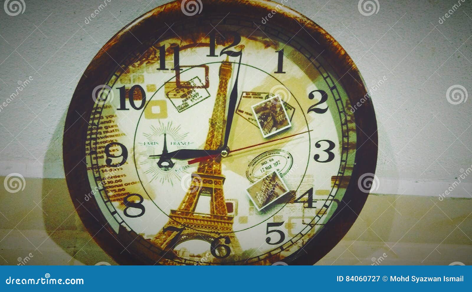 Tik Tok stock image. Image of time, clock, ticking - 84060727