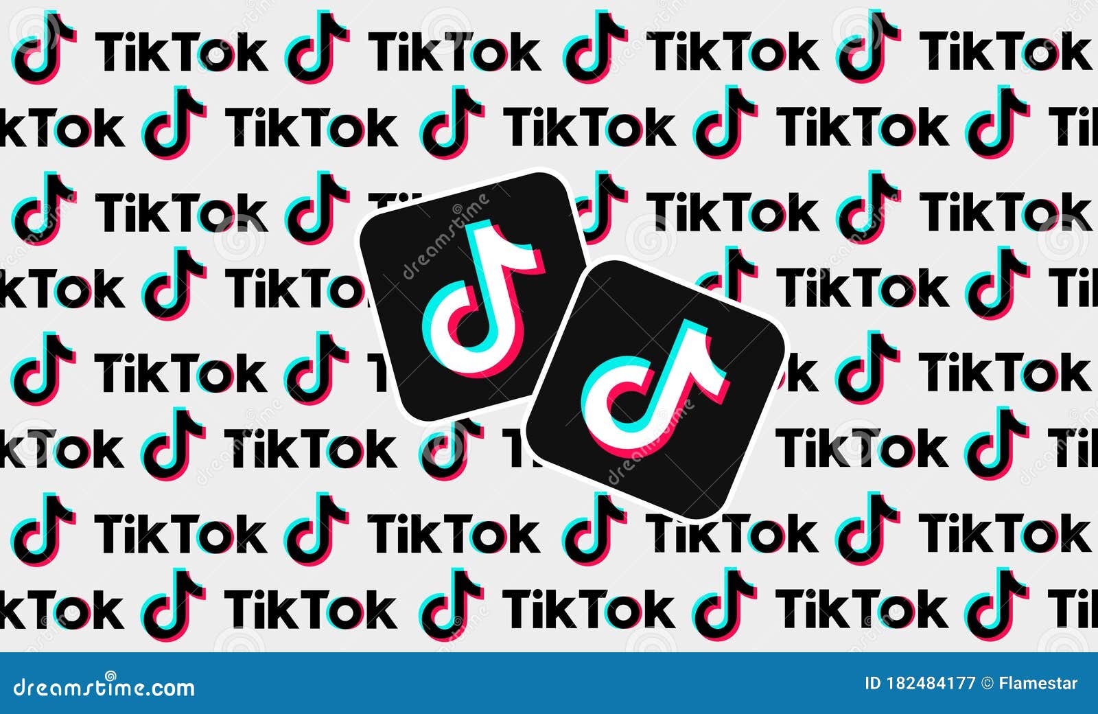 Tik Tok Social Network Icon. Social Video Network Editorial Photography ...
