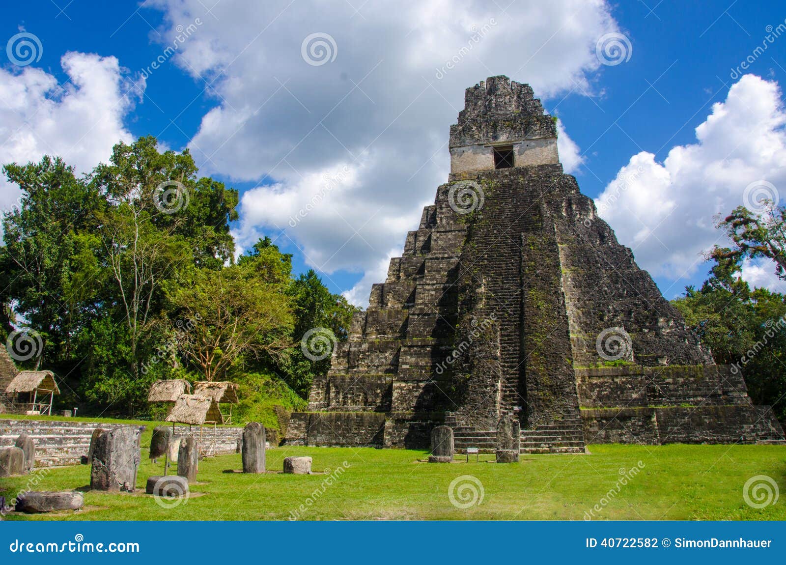 Tikal Guatemala foto de archivo. Imagen de central, américa - 40722582