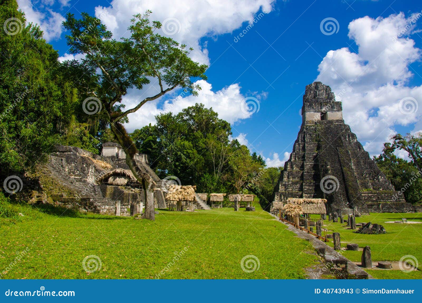 Tikal Guatemala imagen de archivo. Imagen de guatemala - 40743943