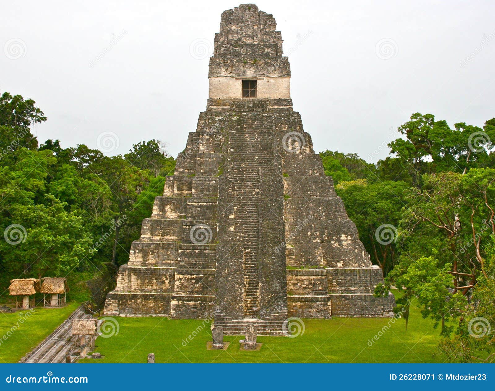 Tikal Pyramid Stock Photography | CartoonDealer.com #6570614
