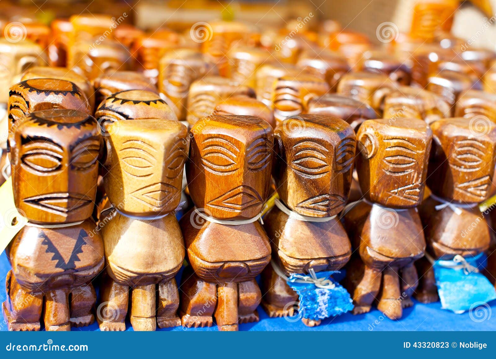 Tiki figures stock image. Image of rarotonga, symbol - 43320823