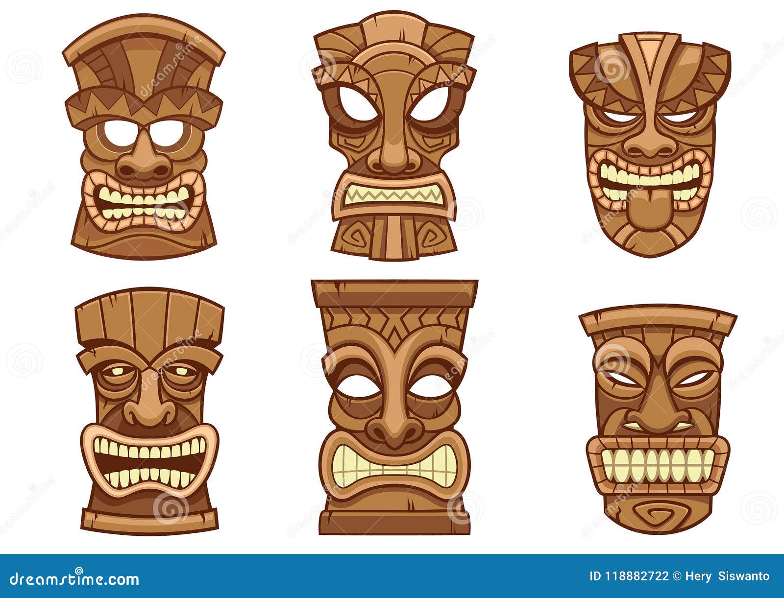 Tiki Mask Stock Illustrations – 2,197 Tiki Mask Stock Illustrations ...