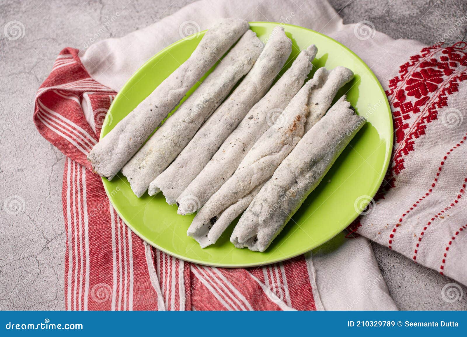 Til Pitha a Traditional Food of Assam Isolated Stock Image. Stock Image ...