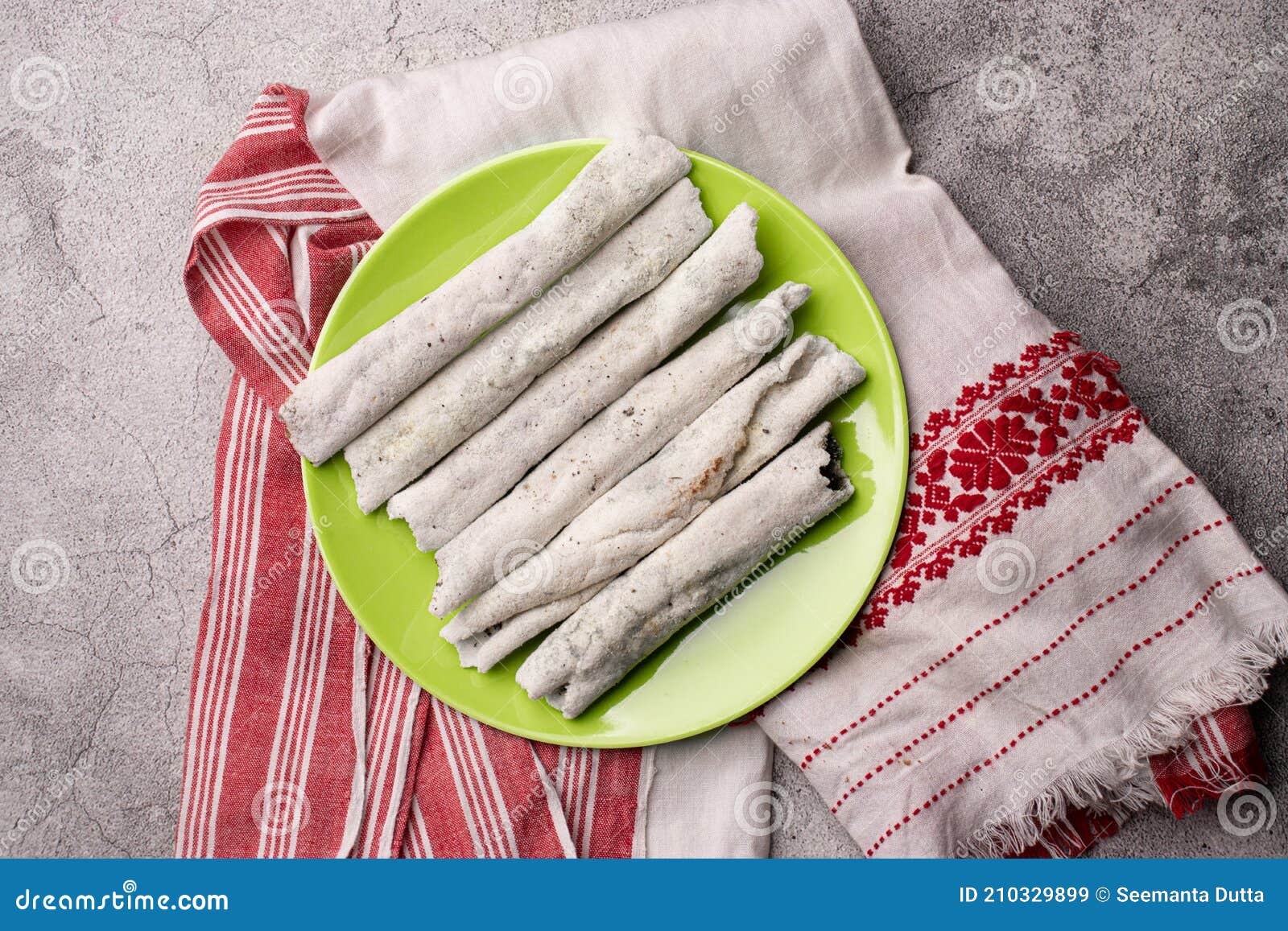 Til Pitha a Traditional Food of Assam Isolated Stock Image. Stock Image ...