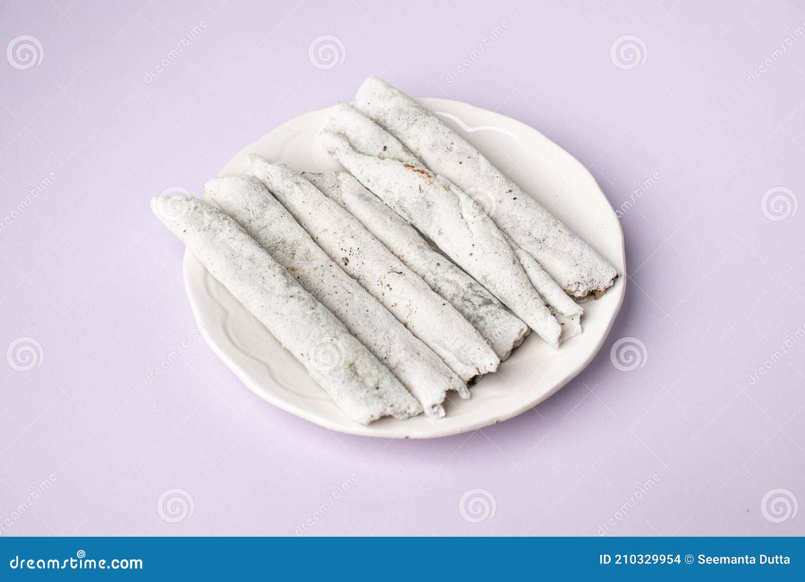 Til Pitha a Traditional Food of Assam Isolated Stock Image. Stock Photo ...