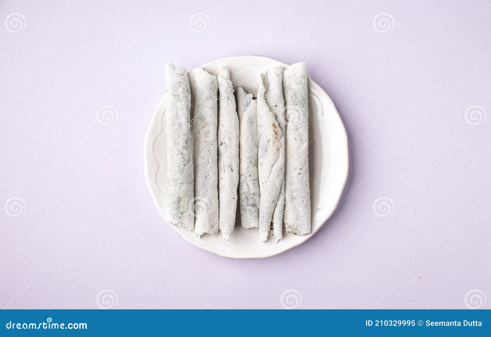 Til Pitha a Traditional Food of Assam Isolated Stock Image. Stock Image ...