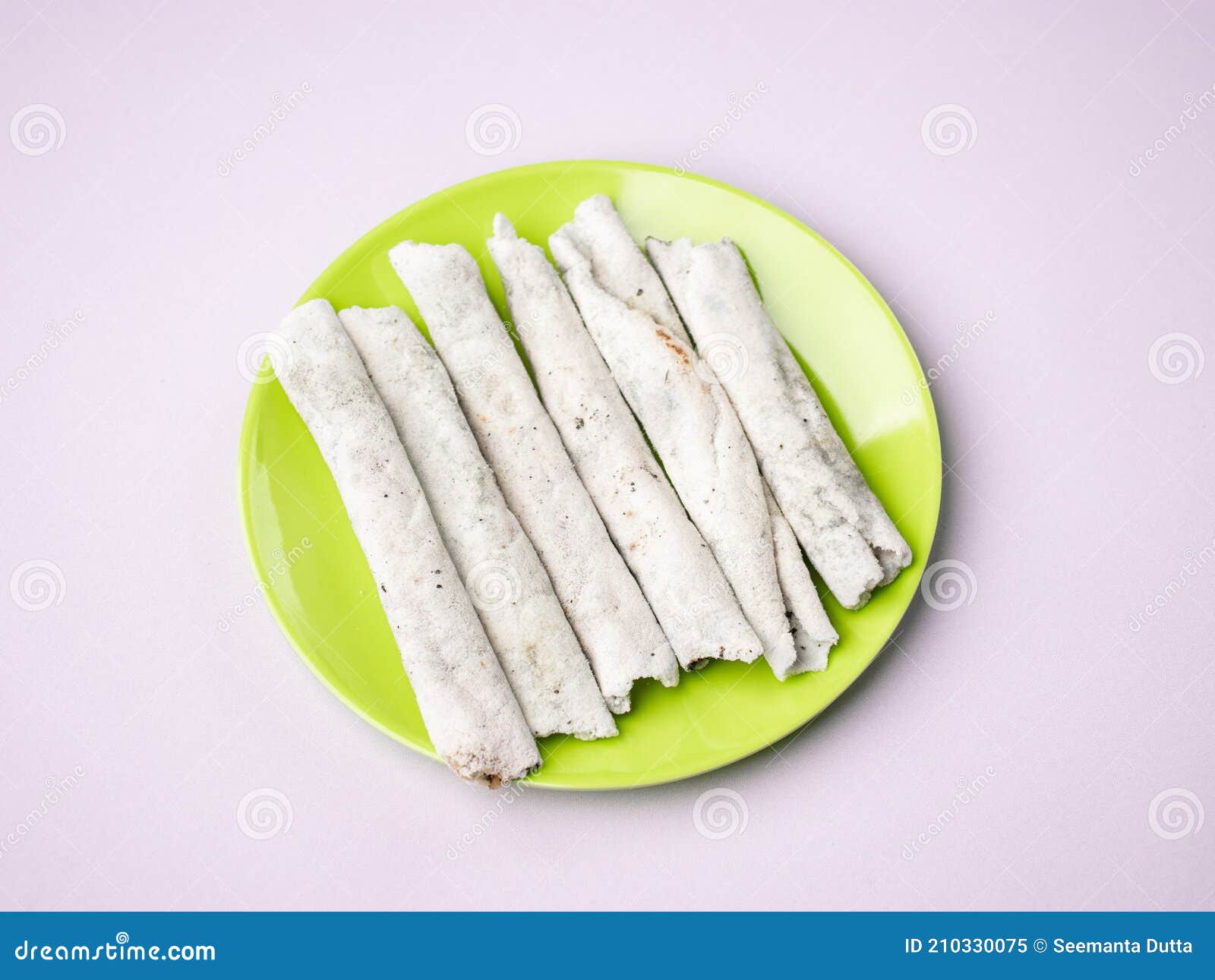 Til Pitha a Traditional Food of Assam Isolated Stock Image. Stock Image ...