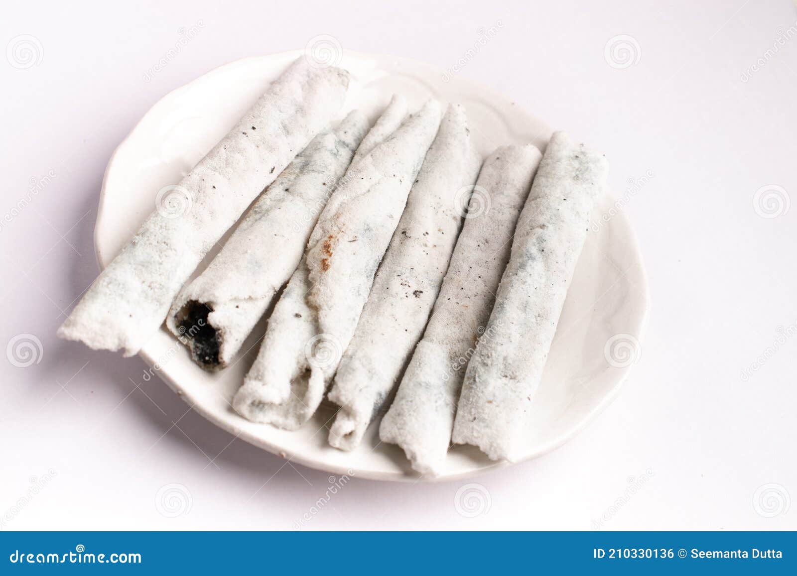 Til Pitha a Traditional Food of Assam Isolated Stock Image. Stock Photo ...