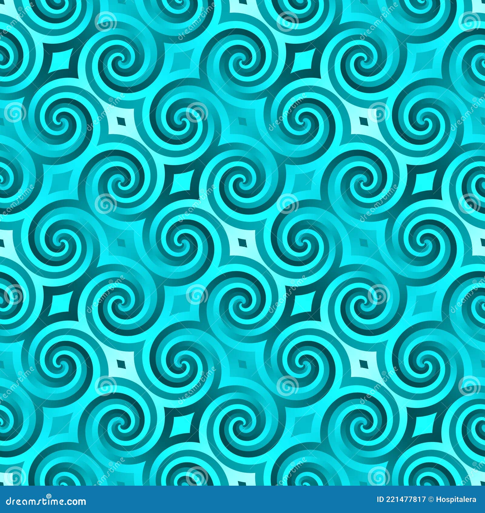 Seamless Swirl Pattern Royalty-Free Stock Photo | CartoonDealer.com ...