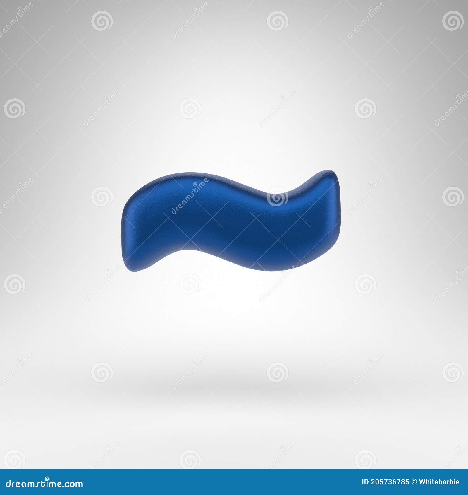 Tilda Symbol On White Background. Dark Oak 3D Sign With Brown Wood ...