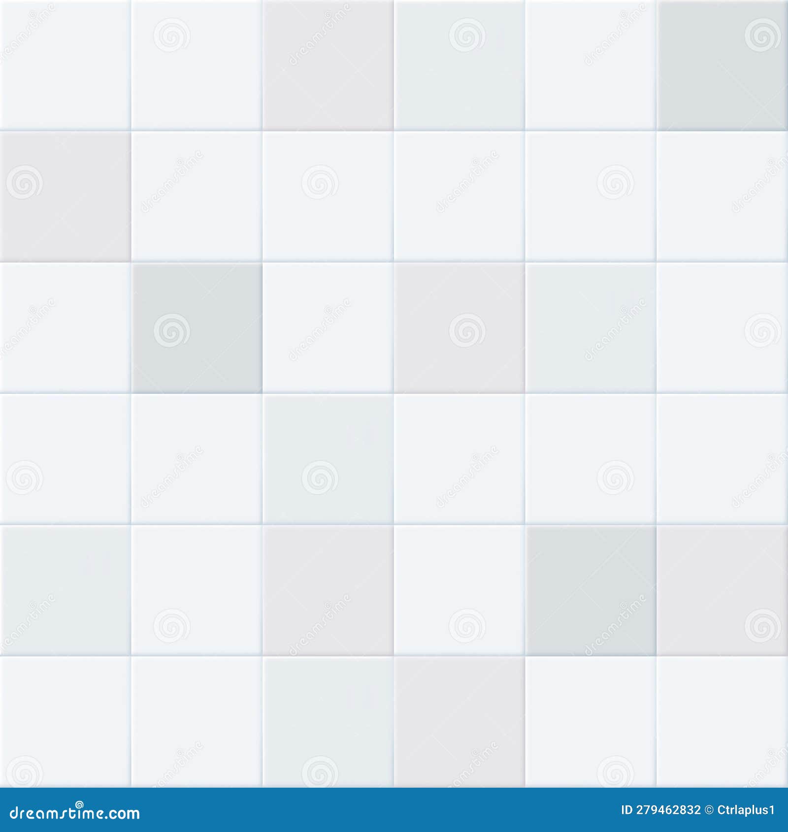 White Ceramic Square Tile Pattern Background - Seamless Stock Vector ...