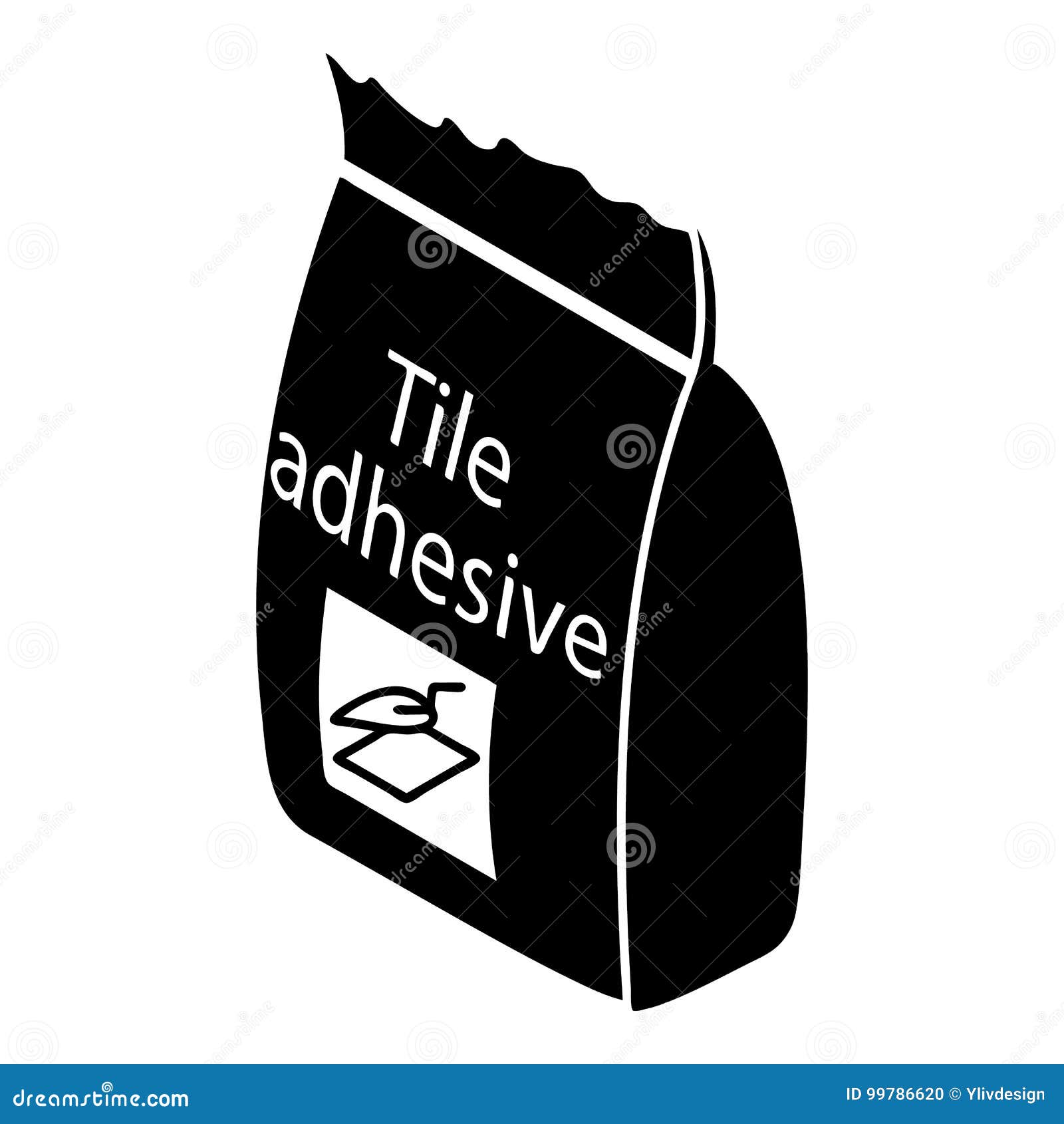 Tile Adhesive Vector