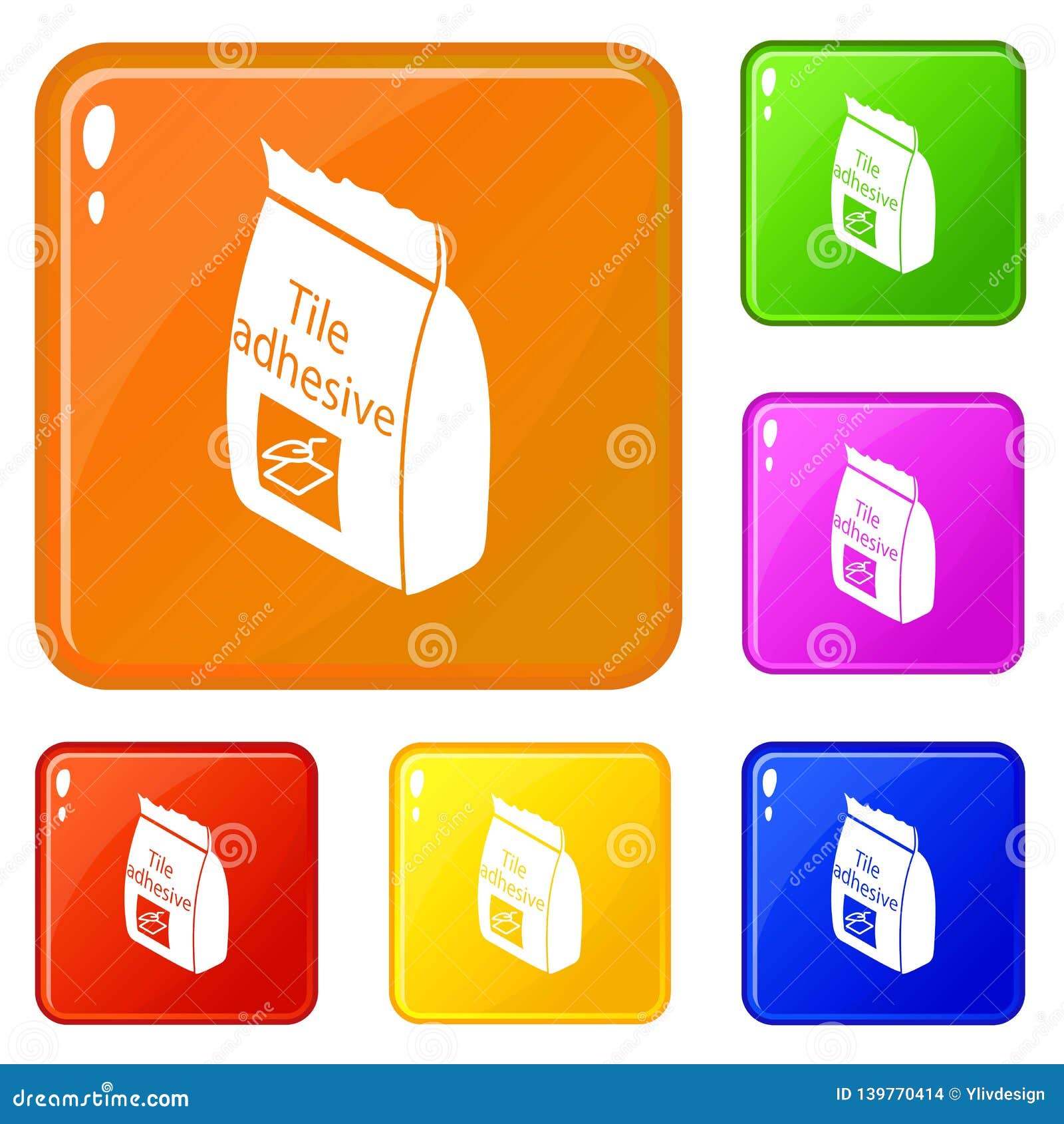 Tile Adhesive Vector