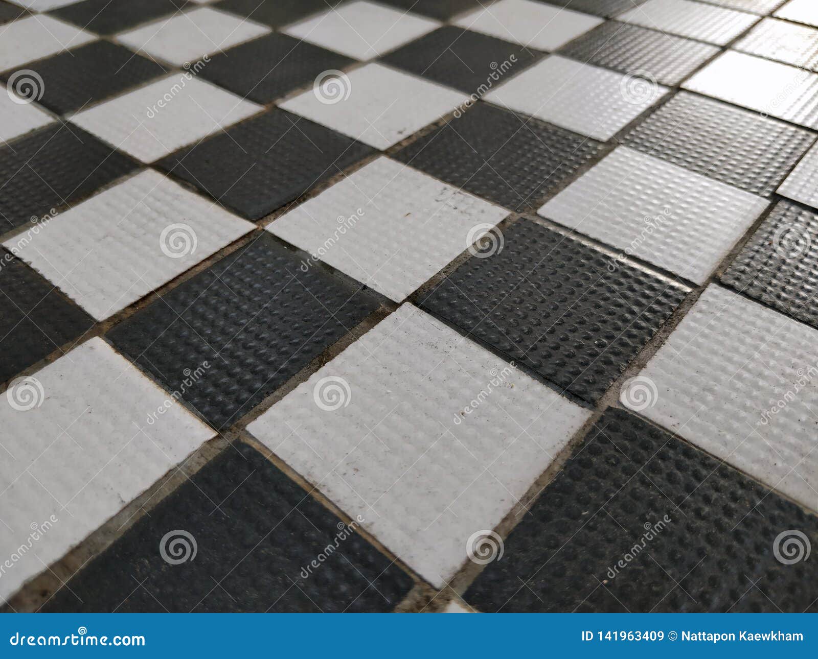 Tile in chess pattern stock image. Image of surface - 141963409