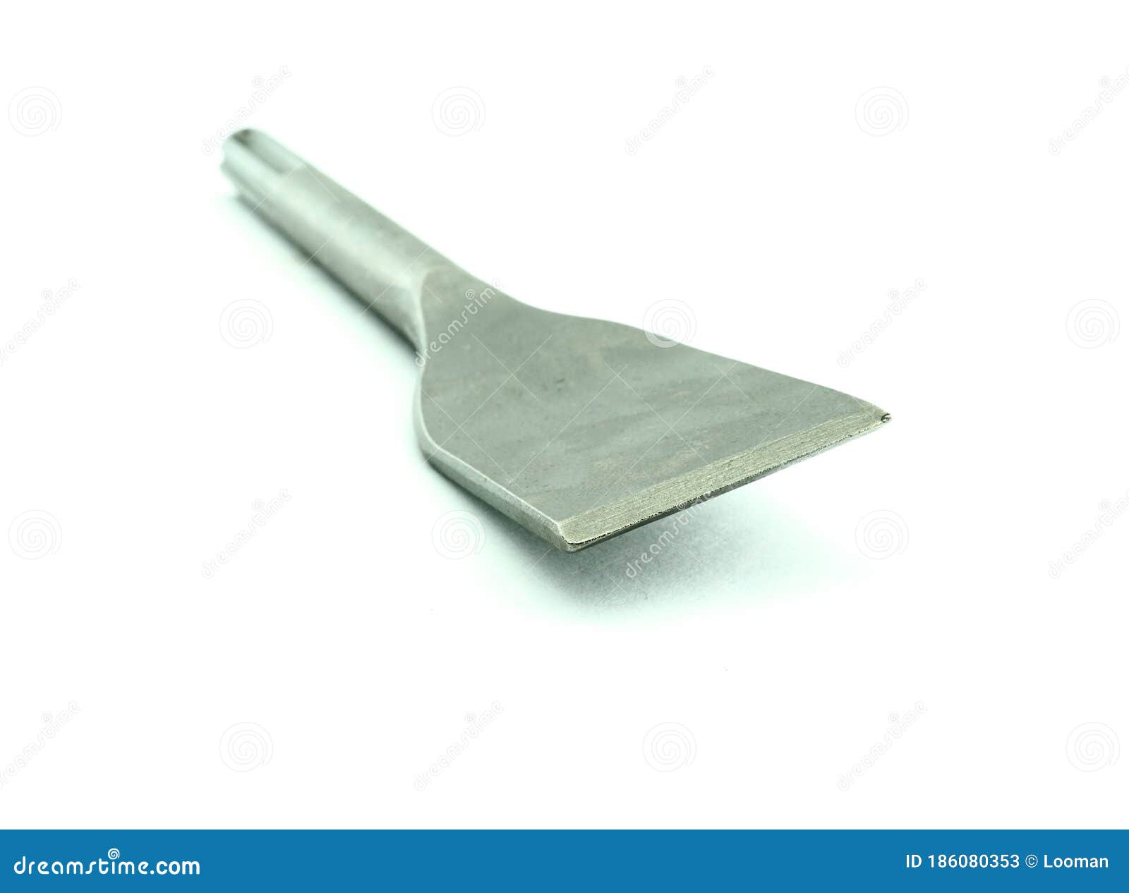 Tile Chisel SDS Max on with Background Stock Image - Image of repair ...